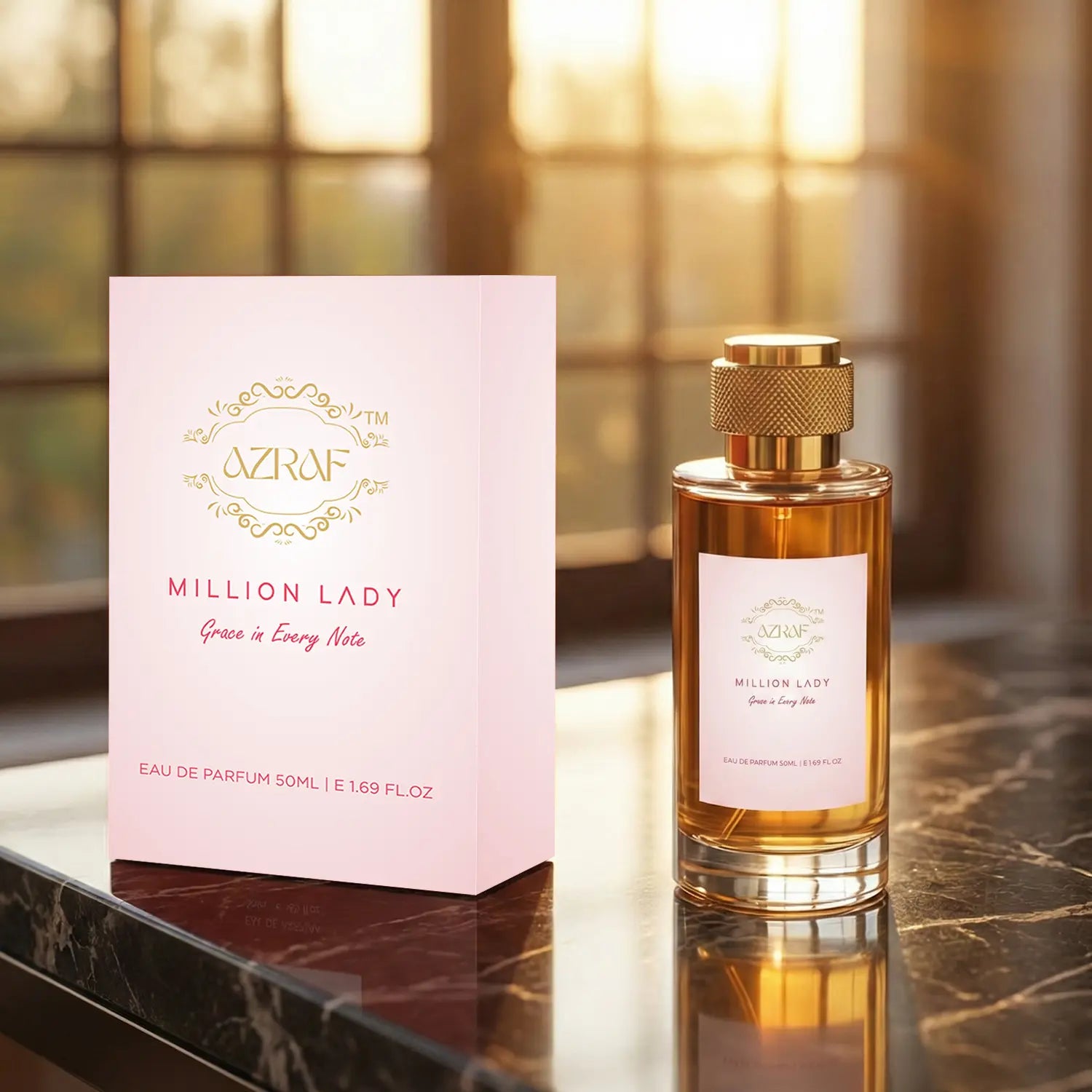 Million Lady - Perfume Spray – Azraf Organico Greens